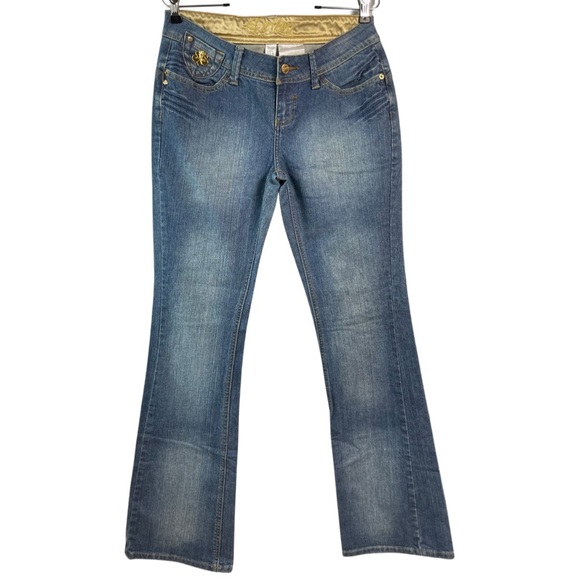 Dereon | Jeans | House Of Dereon Stamped Logo Pockets Gold Accented ...
